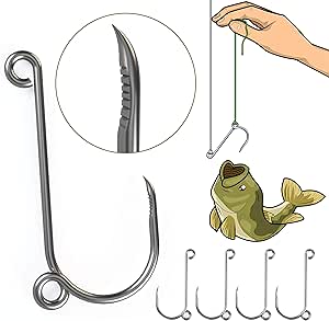 Amazon.com : Catch & EZ Release Rig Humane Fishing Hooks | No Touch ...