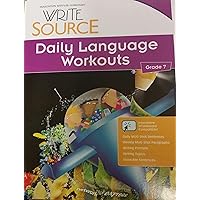 Write Source: Daily Language Workouts Grade 8: GREAT SOURCE ...