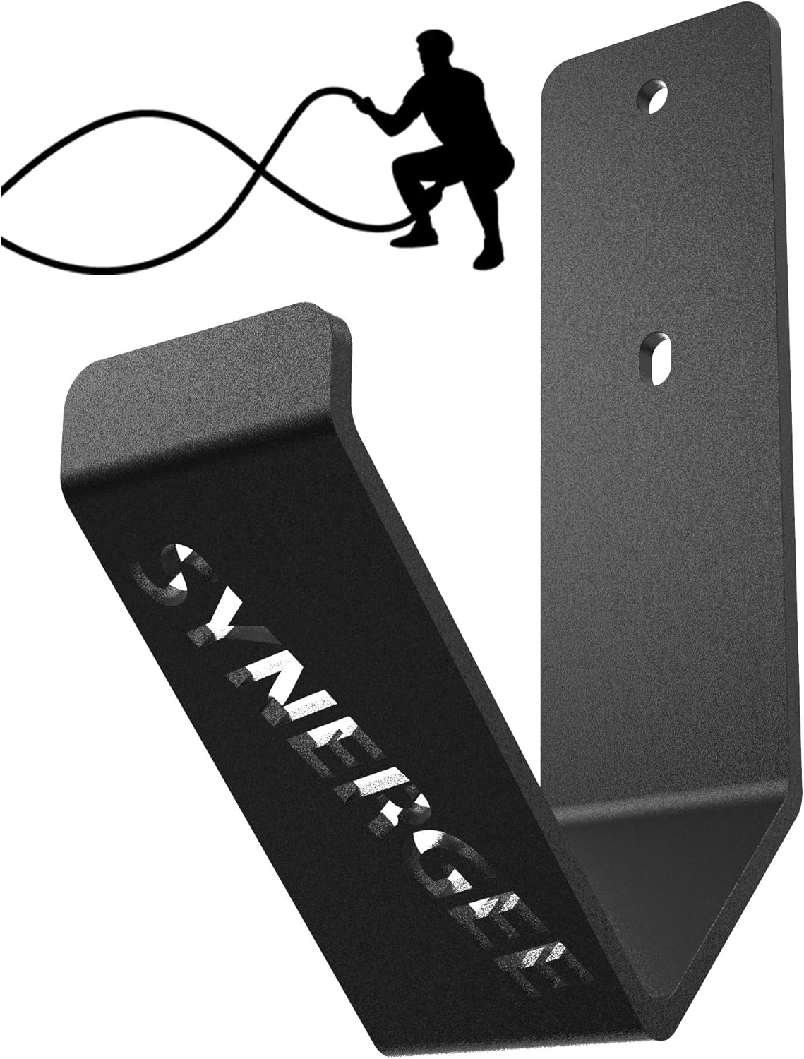 Amazon.com : Synergee Battle Rope Rack. Wall Storage for Battling and ...
