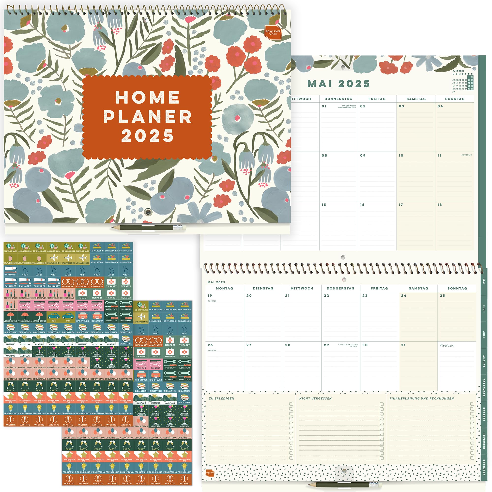 Mua Boxclever Press Home Planer Kalender 2025 Wandkalender ...