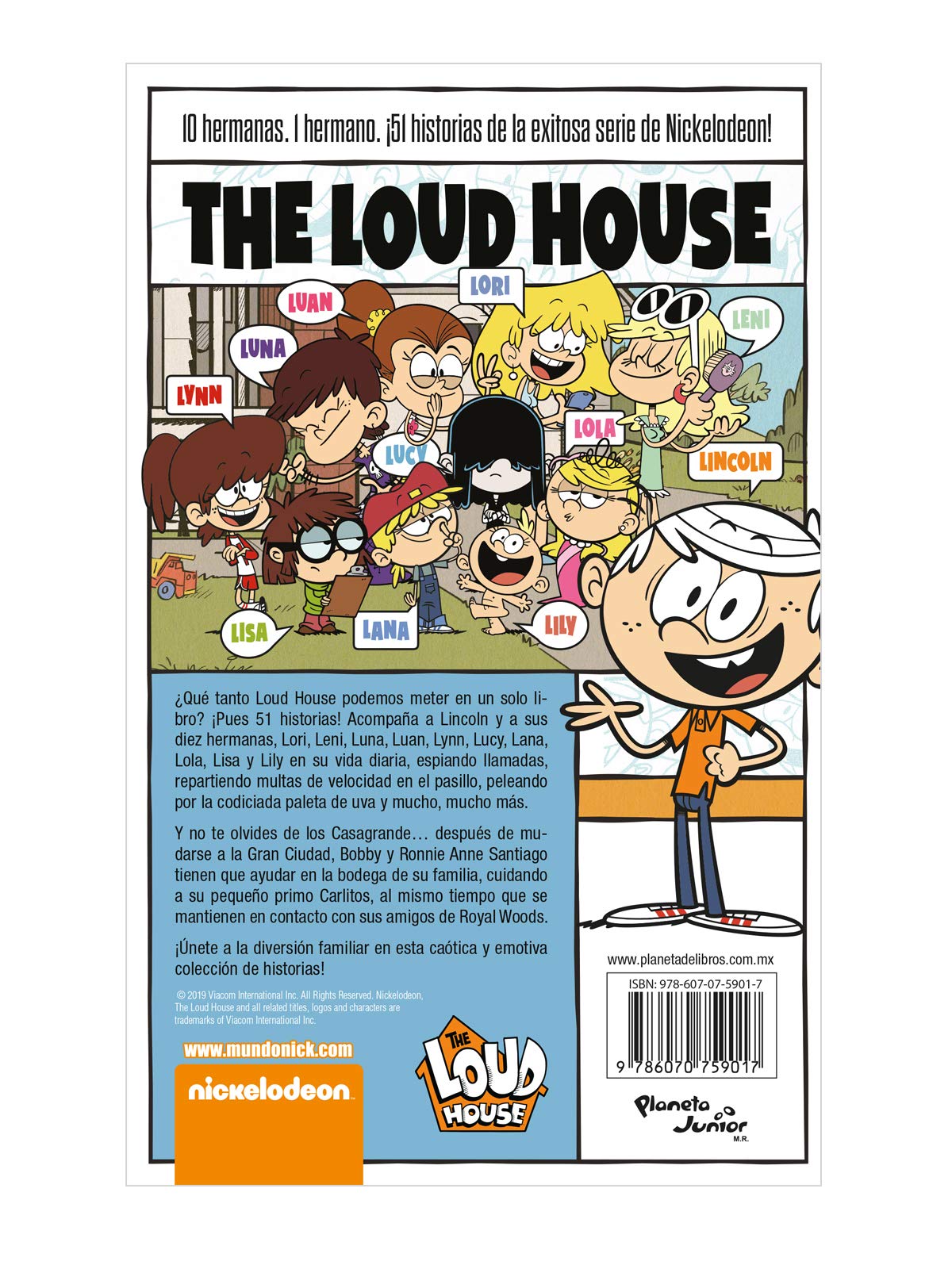 The Loud House Spanish Language Books by ToonRandy on DeviantArt