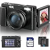 Amazon.com : Monitech Digital Camera for Photography and Video, 4K 48MP ...