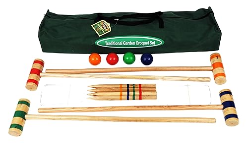 Garden Games Traditional Royal York Boxed Croquet Set: Amazon.co.uk ...