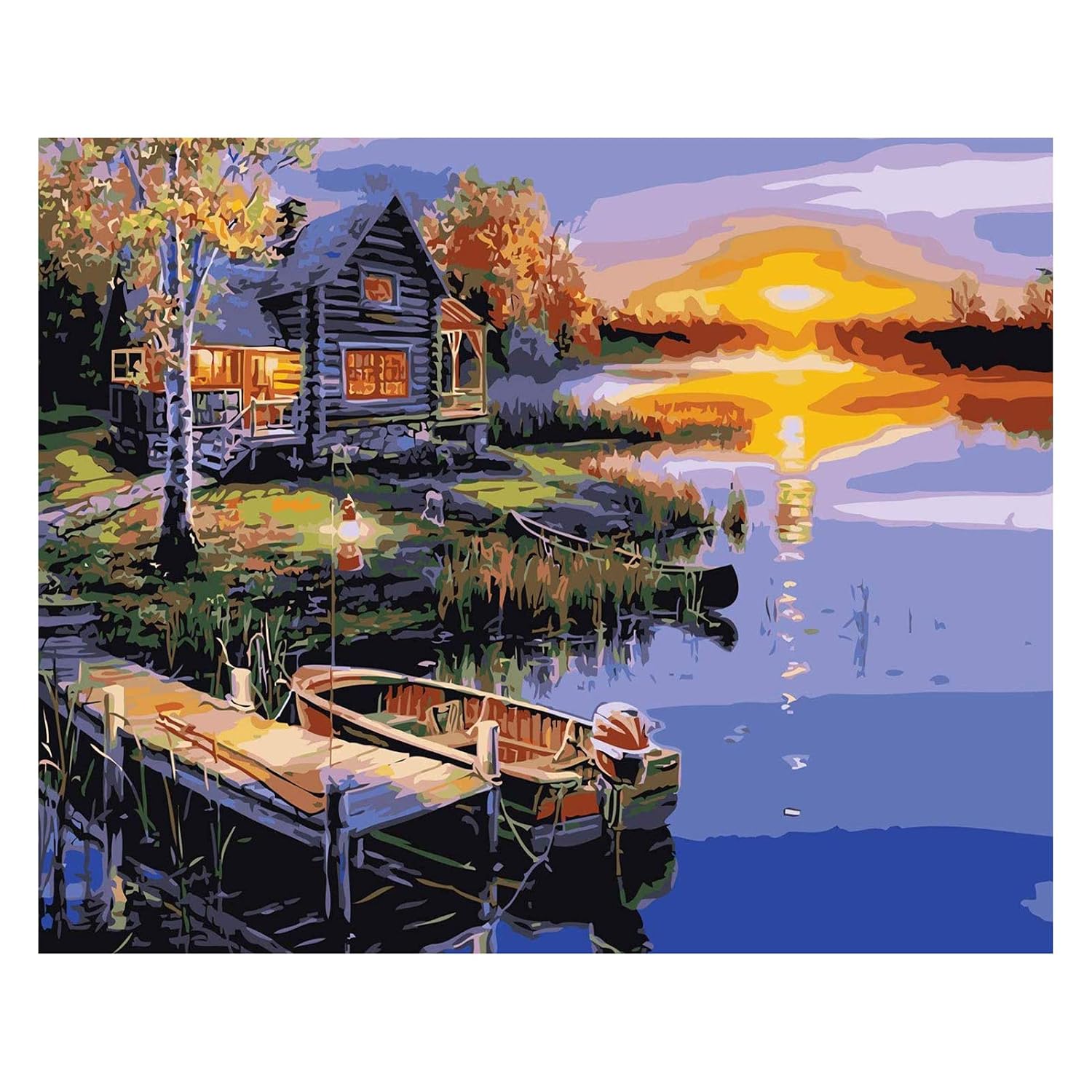 Painting By Numbers For Adults Beginners Canvas Oil DIY Amazon in