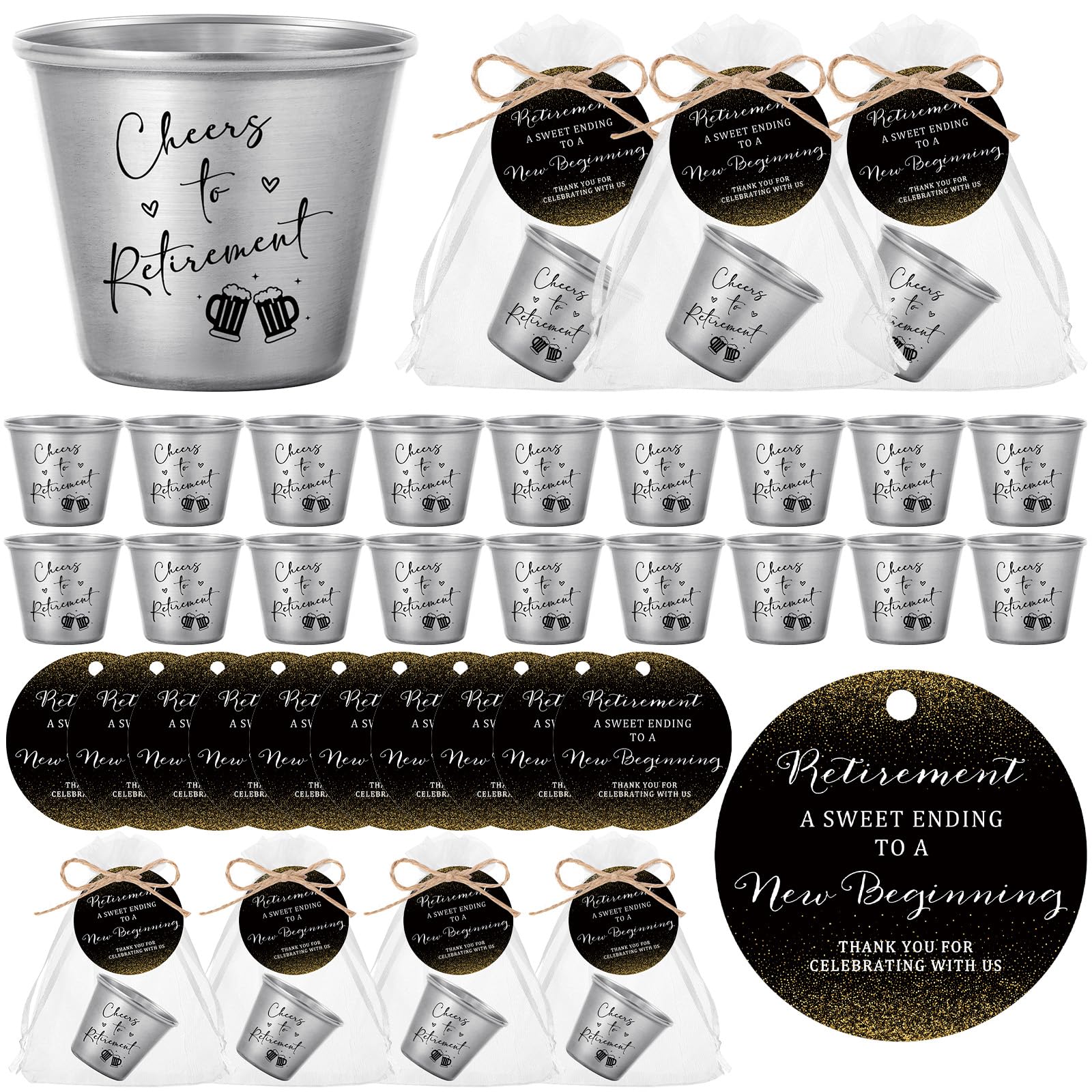 Havawish 25 Sets Retirement Party Favors for Guests, Cheers to ...