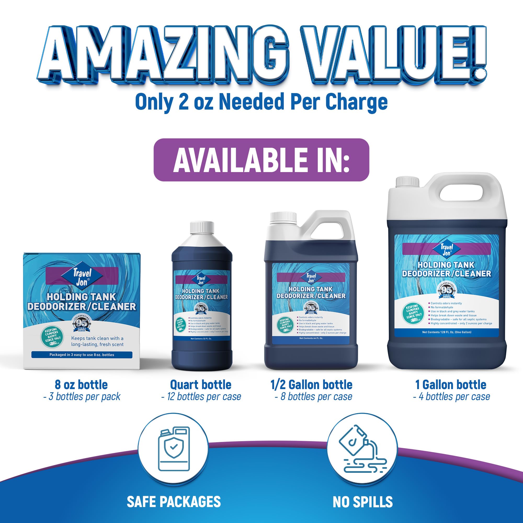 Mua RV Black & Grey Water Tank Treatment, Powerful Deodorizer/Waste ...