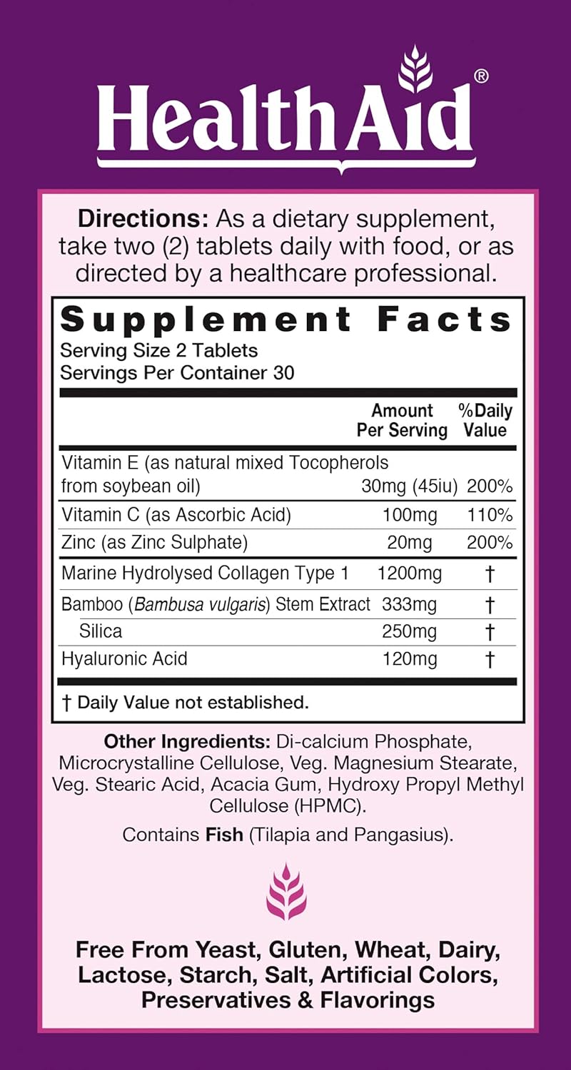 HealthAid Collagen Complex Tablets, 60-Count – BigaMart