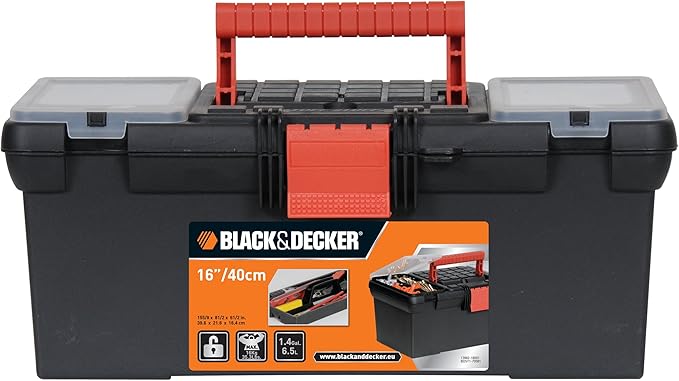 Black & Decker BDST1 - 70581 - Tool Box with Organizer 40 cm 16 ...
