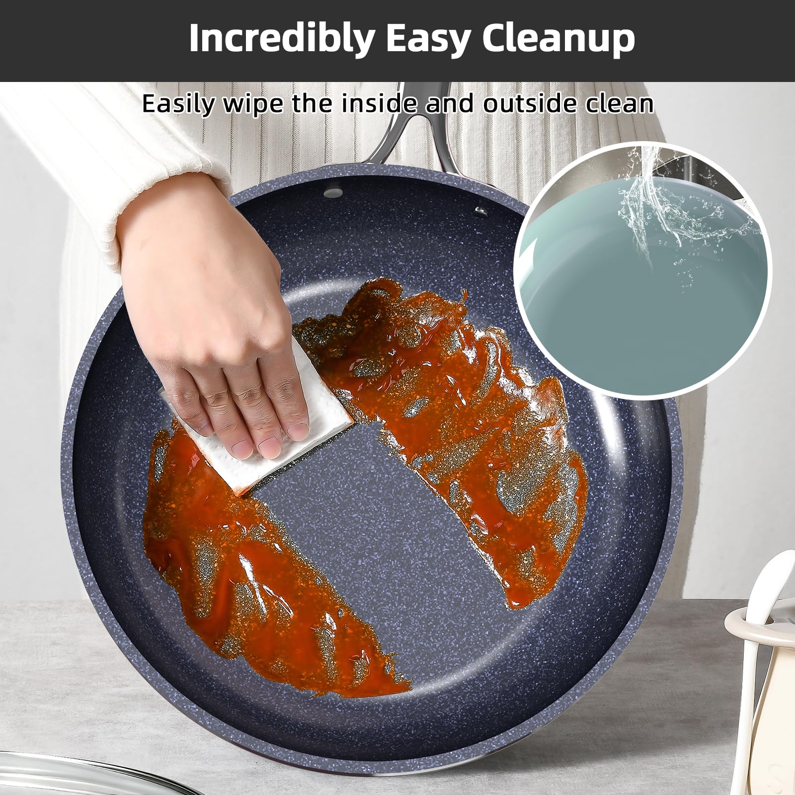 Mua Nuwave Lux 13pc Forged Lightweight Cookware Set PFAS Free, Healthy ...