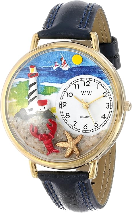 Lighthouse Watch in Gold (Large): Whimsical Watches: Amazon.ca: Watches