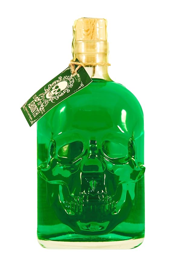 Hill's Suicide Absinthe | 70% abv, 35mg/kg thujone (Classic Green, 0.5 ...