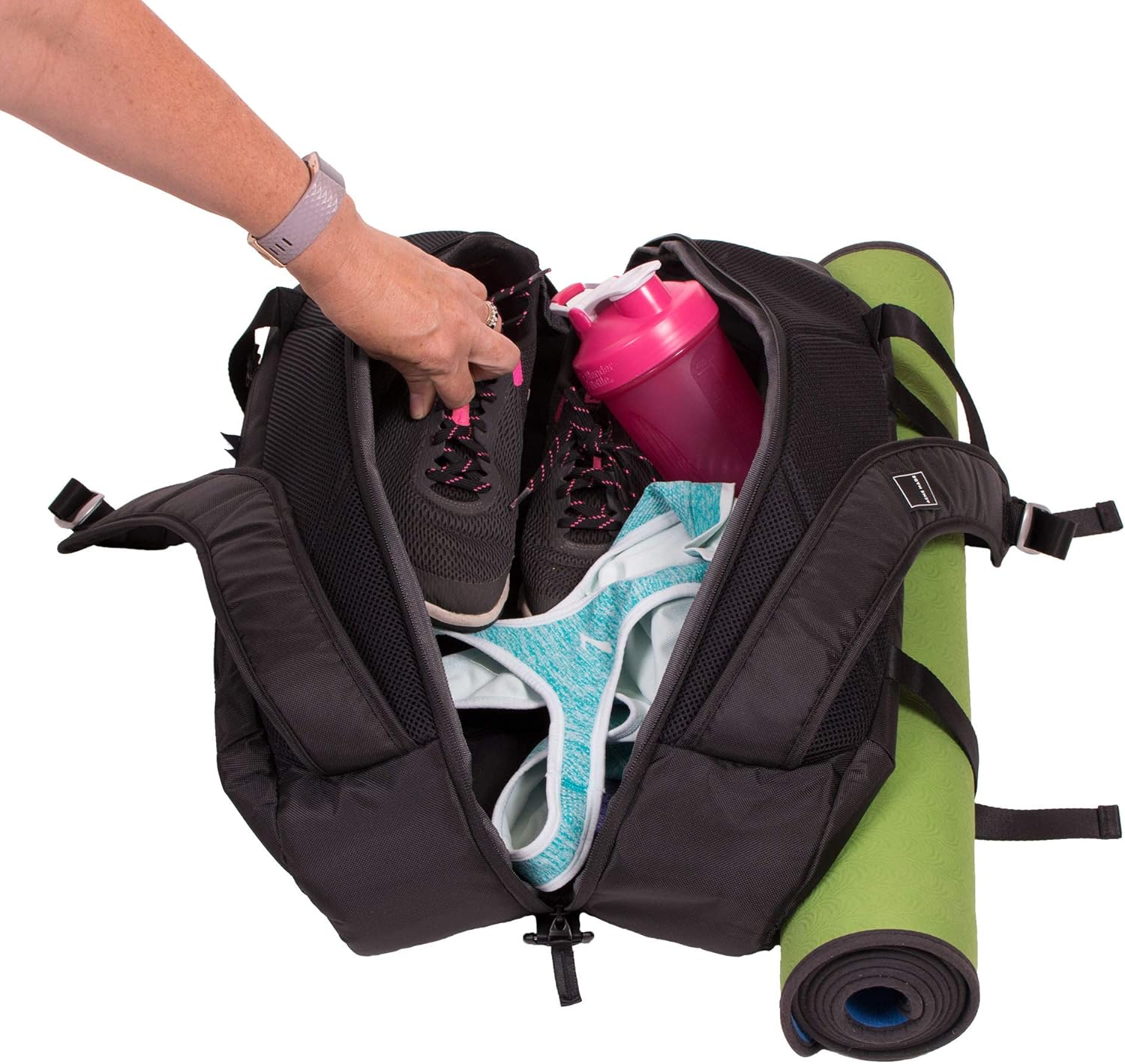 Acme Made Union Street Neoprene Gym Backpack, Black (AM20611) – BigaMart