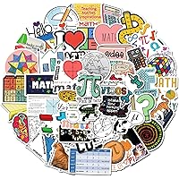 Amazon.com: QUTA Love Maths Stickers Pack, 50PCs, Studying Mathematics ...