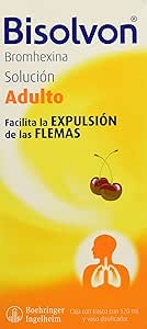 Bisolvon Solución Adulto, 120 ml : Amazon.com.mx: Salud y Cuidado Personal