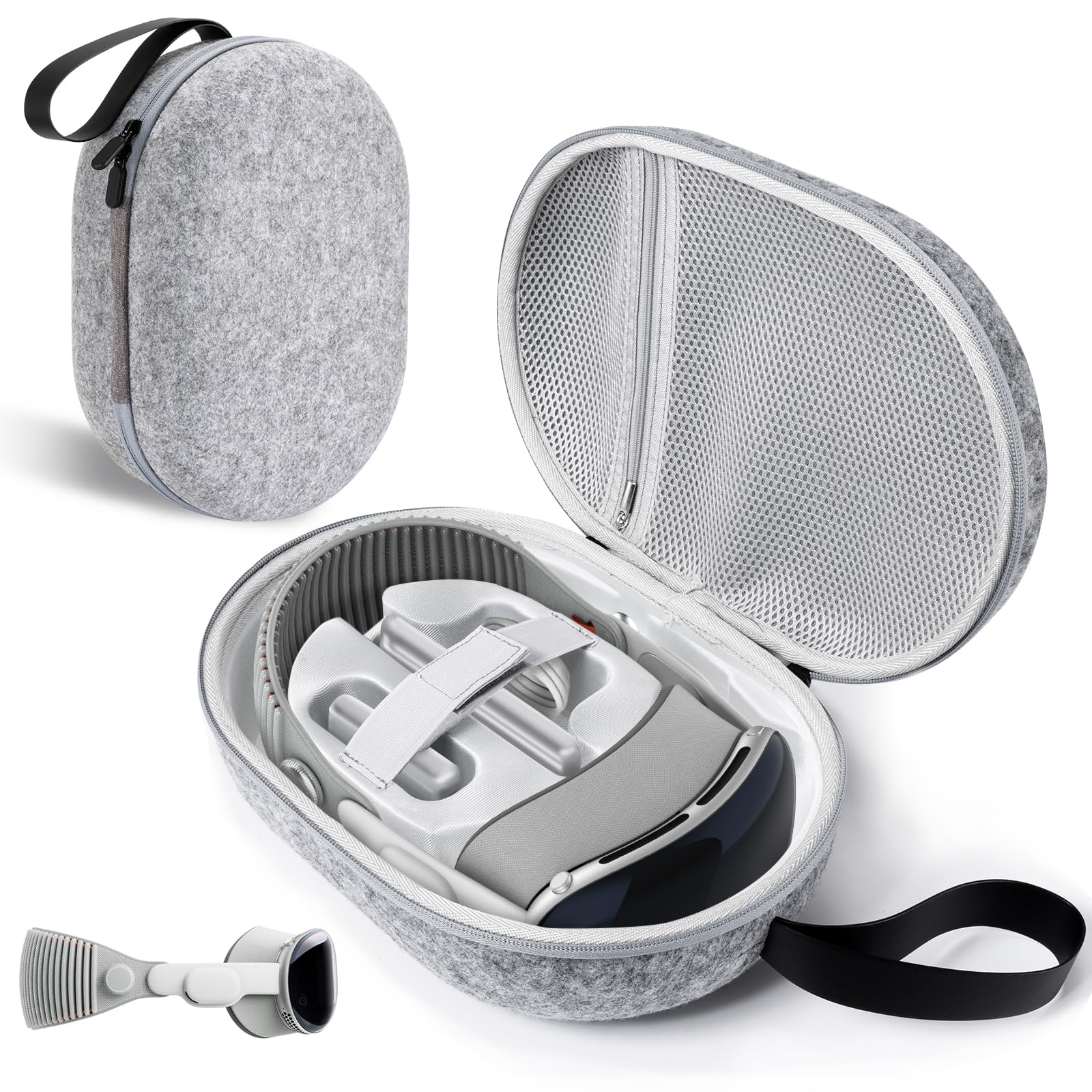 CoBak Hard Carrying Case for Vision Pro - Compact Design, Multiple ...