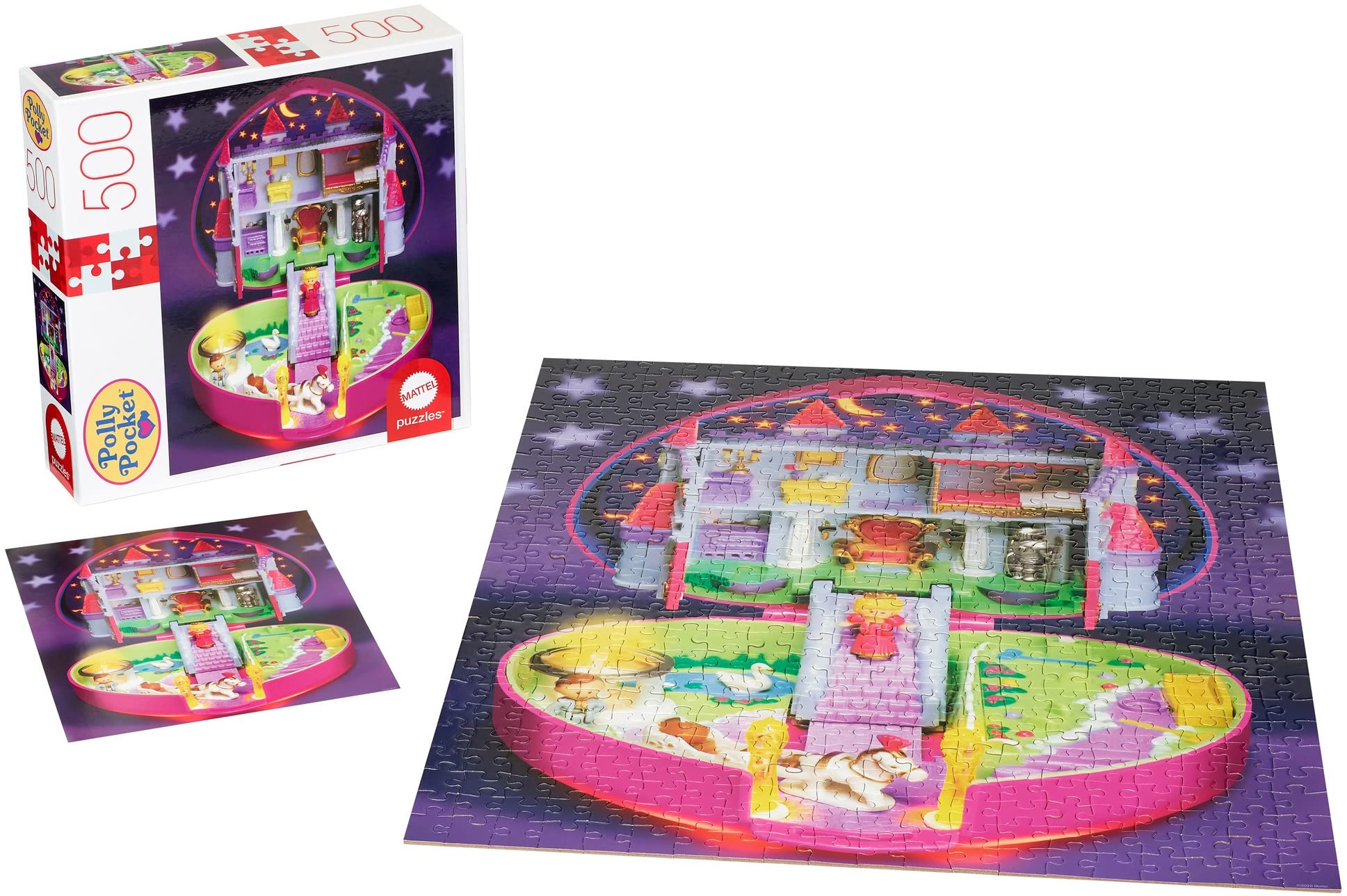 Mua Mattel Games Polly Pocket Mattel Jigsaw Puzzle with 500 ...