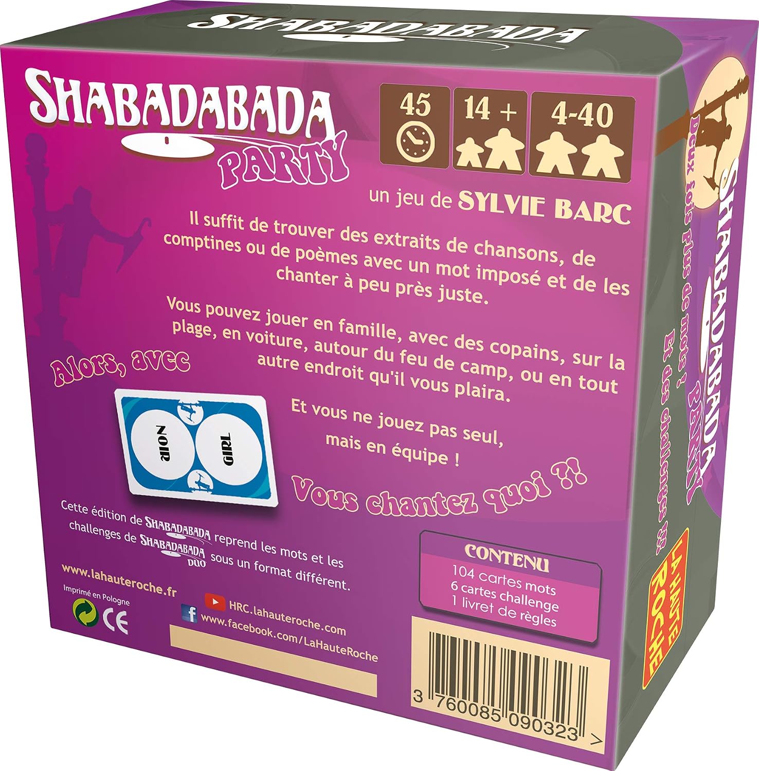 Asmodee Shabadabada Party Board Game – Mood Game – BigaMart