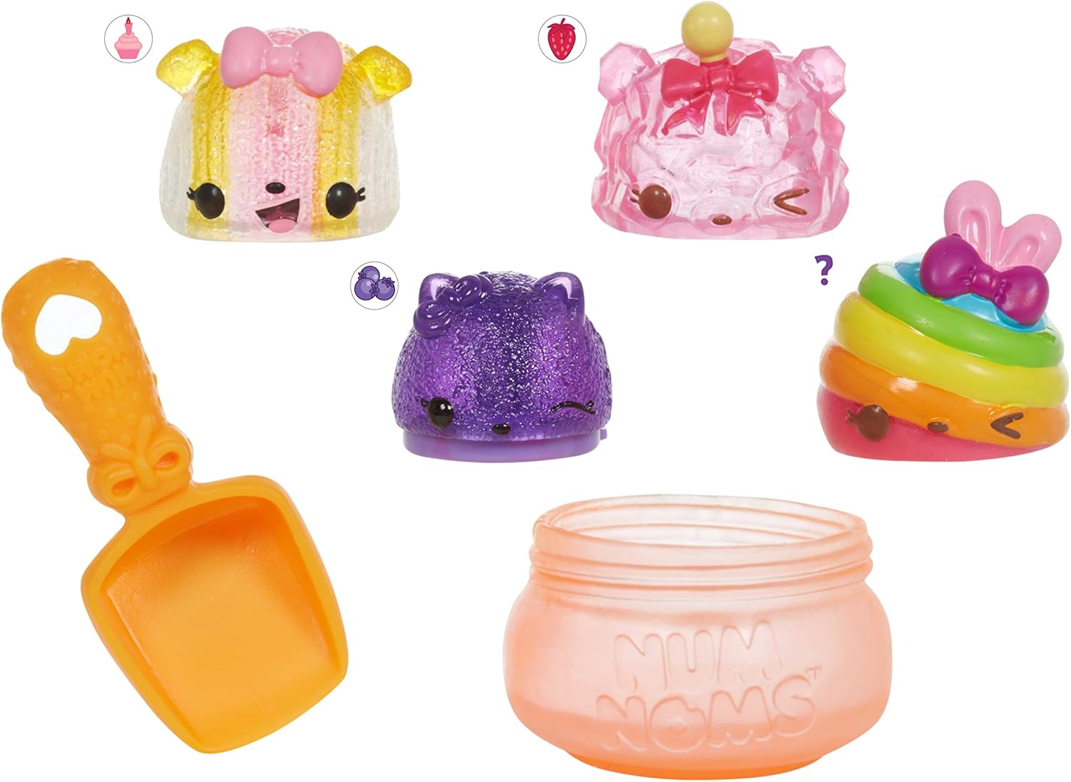 Amazon.com: Num Noms Starter Pack Series 3- Rainbow Candies: Toys & Games