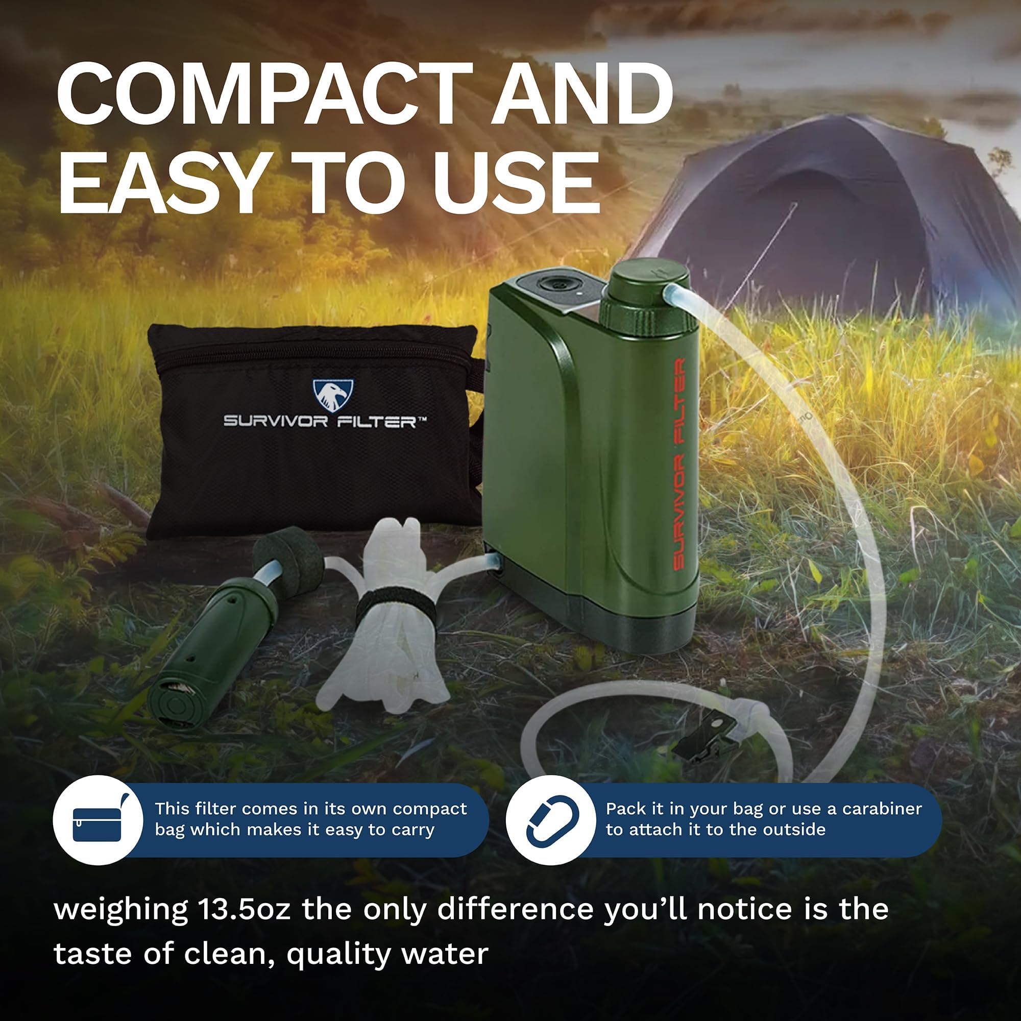 Mua Survivor Filter PRO X - Electric Portable Camping Water Filter ...