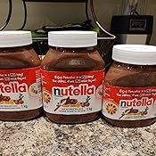 Nutella Hazelnut Chocolate Spread, Perfect Topping for Pancakes, Bulk 1 ...