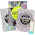 Amazon.com: Advanced Adult Coloring Book Set - Pack of 3 Premium ...