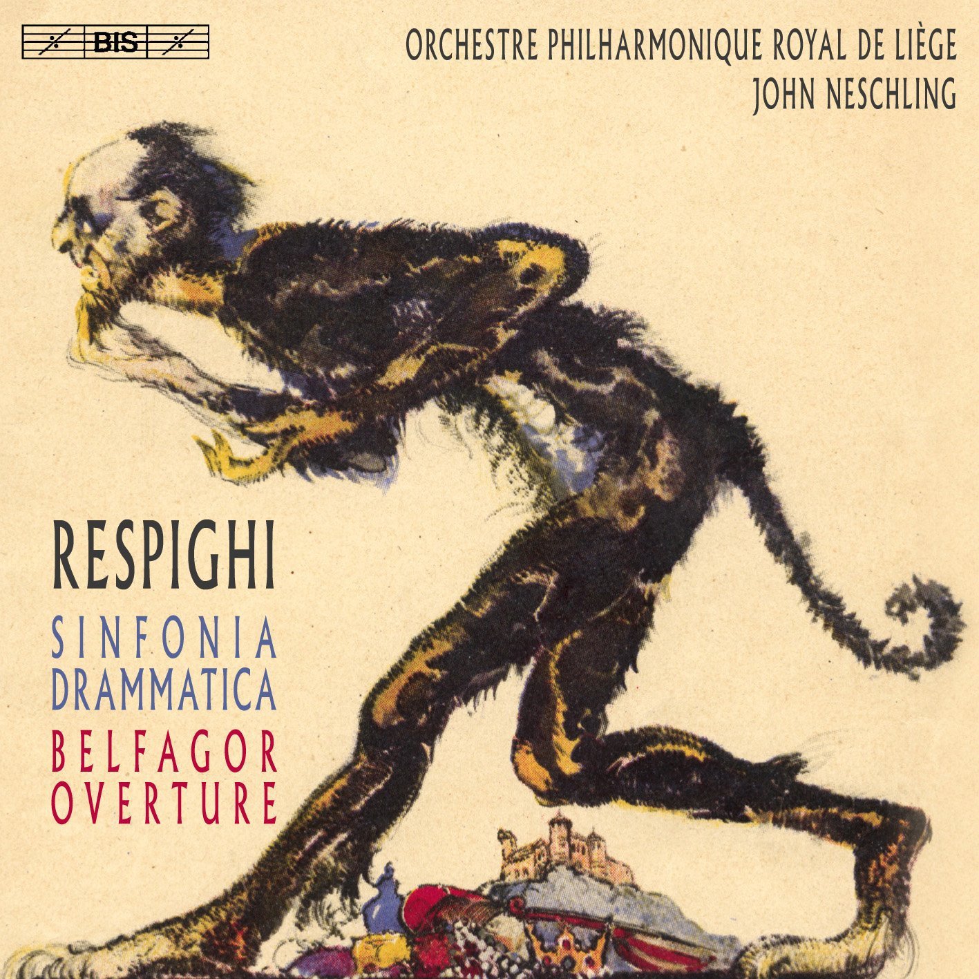 RESPIGHI, OTTORINO - Ottorino Respighi: Sinfonia Drammatica & Belfagor ...