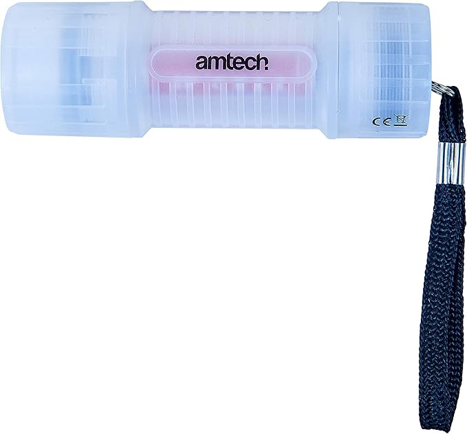 Amtech S8003 9 LED Glow In The Dark Torch, Multi-Colour: Amazon.co.uk ...