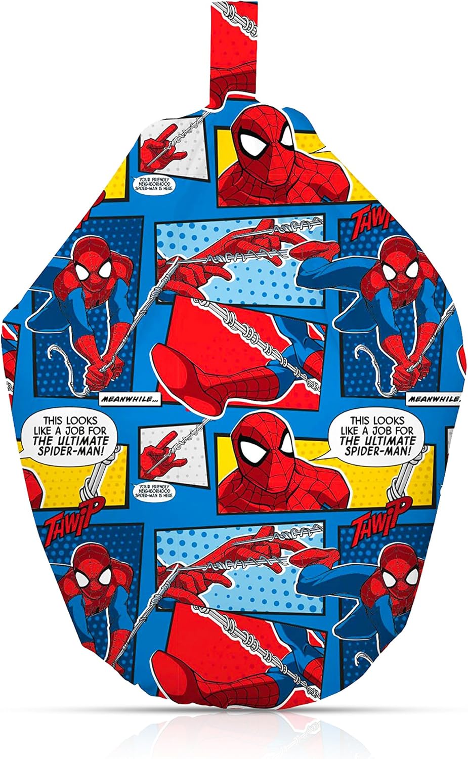 Spider-Man Ultimate Spiderman 'Webhead' Kids Bean Bag, Cotton, Multi ...