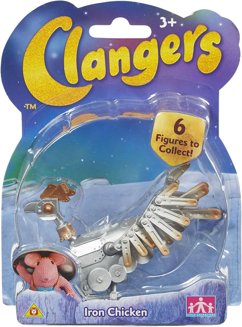 Clangers Collectable Figure Pack - Iron Chicken: Amazon.co.uk: Toys & Games