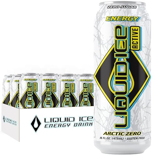 Liquid Ice Energy Drink - Arctic Zero (16 Fl Oz, 12 Count) in Oman ...