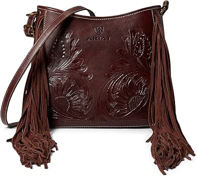 Ariat Women's Victoria Collection Brown Crossbody Bag: Handbags: Amazon.com