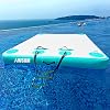 AWSUM 10ft x 6ft x 6inches Inflatable Floating Dock Air Dock Platform ...