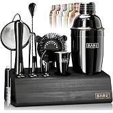 Amazon.com: BARE BARREL® Mixology Bartender Kit Bar Set | 14-Piece ...