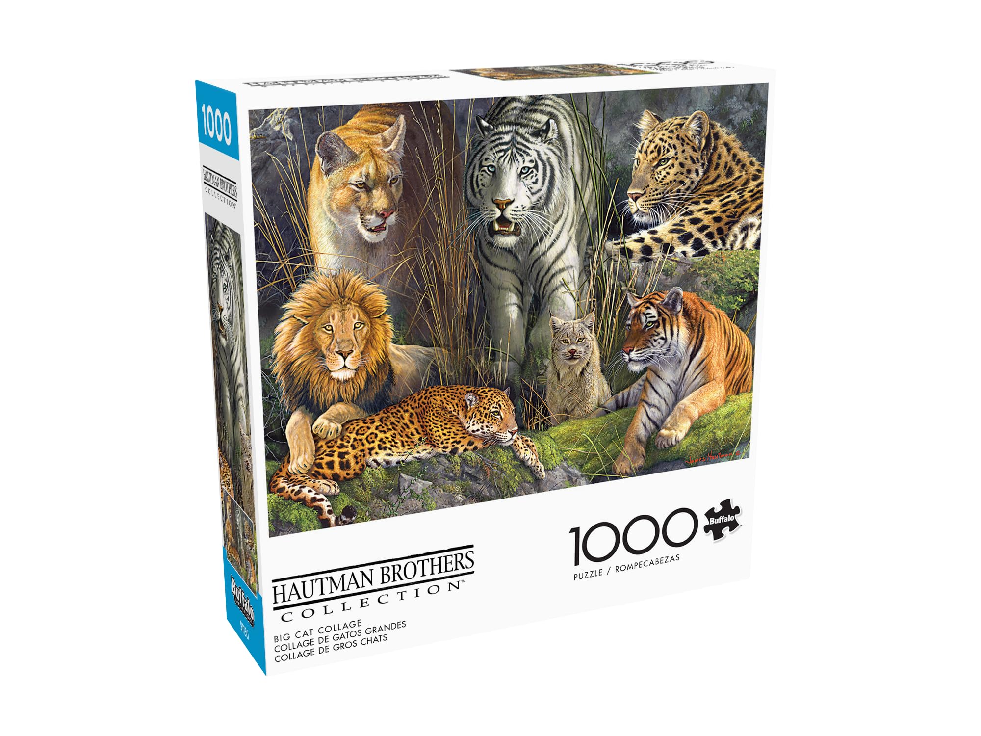 Mua Buffalo Games - James Hautman - Big Cat Collage - 1000 Piece Jigsaw ...