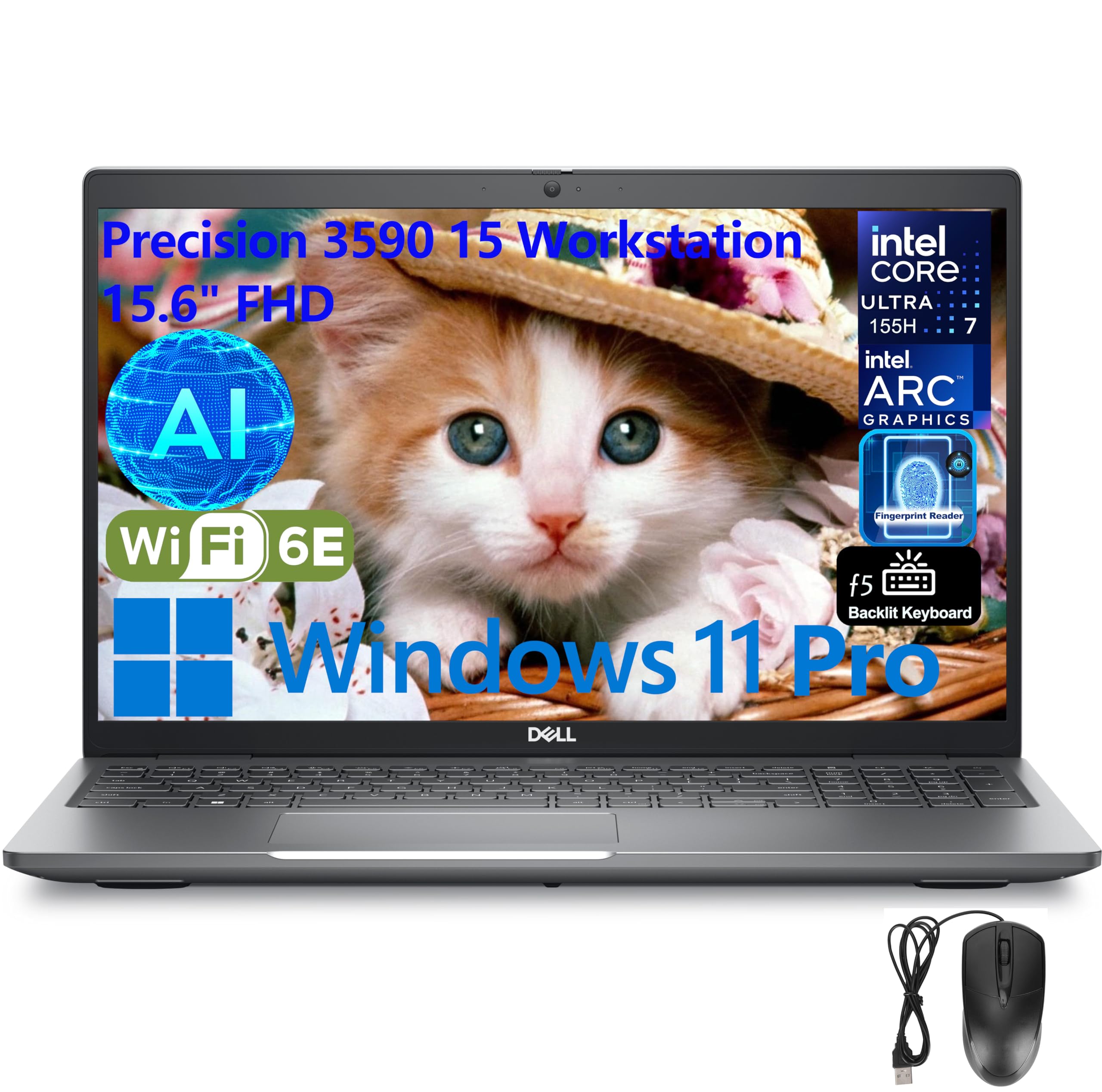 Mua Dell Precision 3000 3590 Mobile Workstation Business AI Laptop, 15. ...