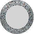 Amazon.com: Zorigs Mosaic Mirror, Wall Art Décor – 24” Round ...