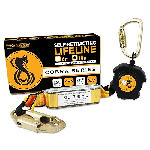 KwikSafety - Charlotte, NC - Cobra Web 10' Self Retracting Lifeline [NO ...