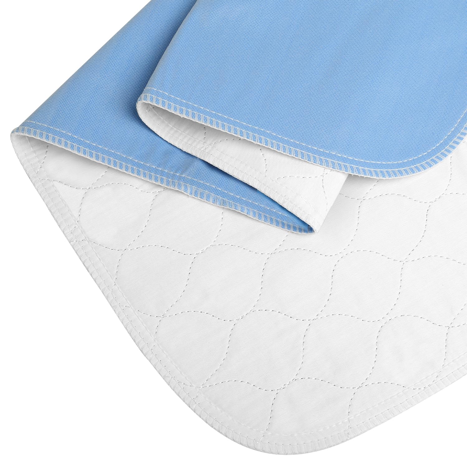 Heavy Absorbency Bed Pads, Washable and Reusable Incontinence Underpads ...