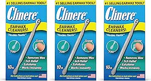 Amazon.com: Clinere® Ear Cleaners, 10 Count, (Pack of 3) Earwax Remover ...