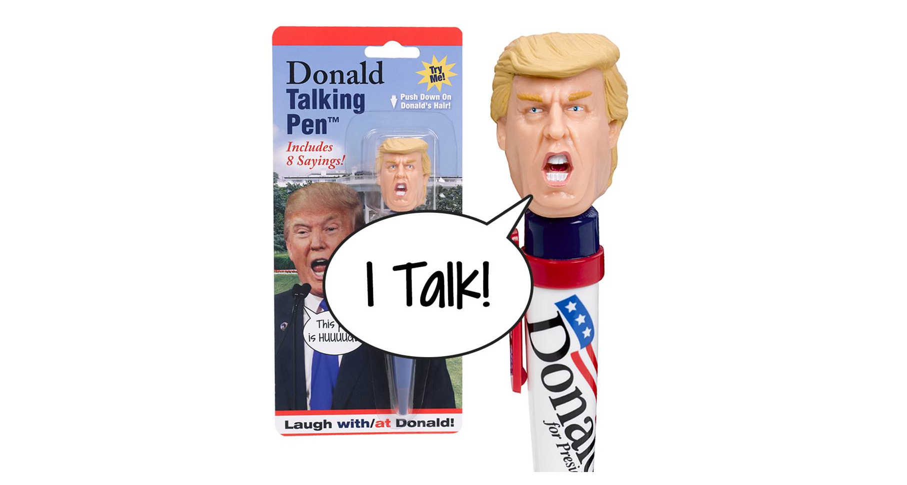 Watch Donald Trump Talking Pen on Amazon Live