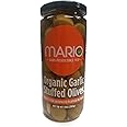 Amazon.com : Mario Camacho Foods Organic Garlic Stuffed Green Olives ...