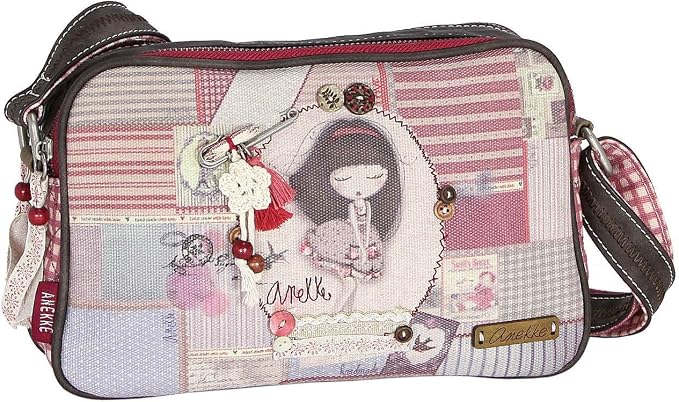 Sany Bags S.L. Anekke Patchwork Rectangular Shoulder Bag Bolso ...