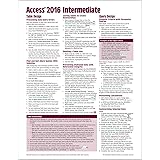 Microsoft Access 2016 Introduction Quick Reference Guide - Windows Version (Cheat Sheet of ...