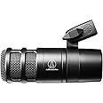 Amazon.com: Audio-Technica AT2040 Hypercardioid Dynamic Podcast Microphone (at 2040), XLR,Black ...