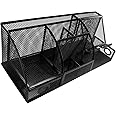 Amazon.com: Mesh Desk Organizer Set Office Accessories - Desk ...