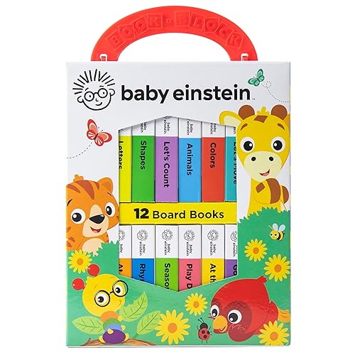 Baby Einstein - My First Library Board Book Block 12-Book Set - First ...