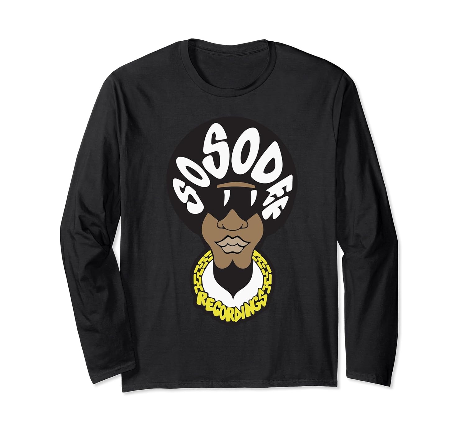 So So Def Recordings Long Sleeve Tee Officially Licensed-4LVS