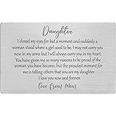 Amazon.com : CPLJW Daughter Gifts from Mom Dad - Happy Birthday Gift ...