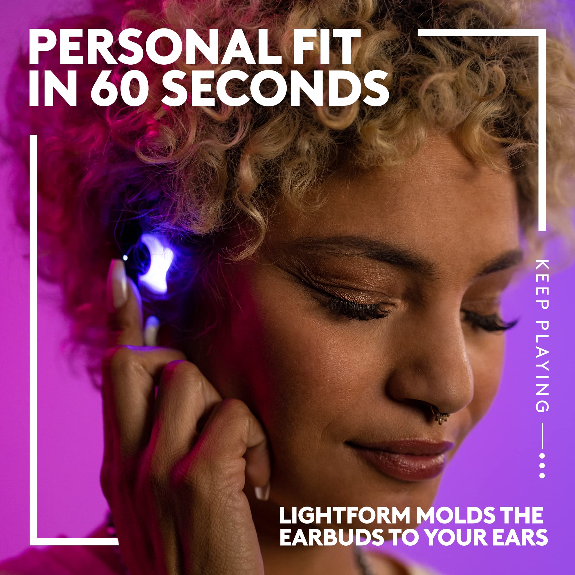 Logitech G FITS True Wireless Gaming Earbuds, Custom Molded Fit ...