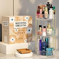 Amazon.com: TRIWIND Skincare Organizers 360 Rotating Makeup Organizer ...